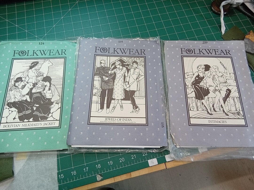 Folkwear Patterns 124 135 219 Bolivian Milkmaid's - Etsy