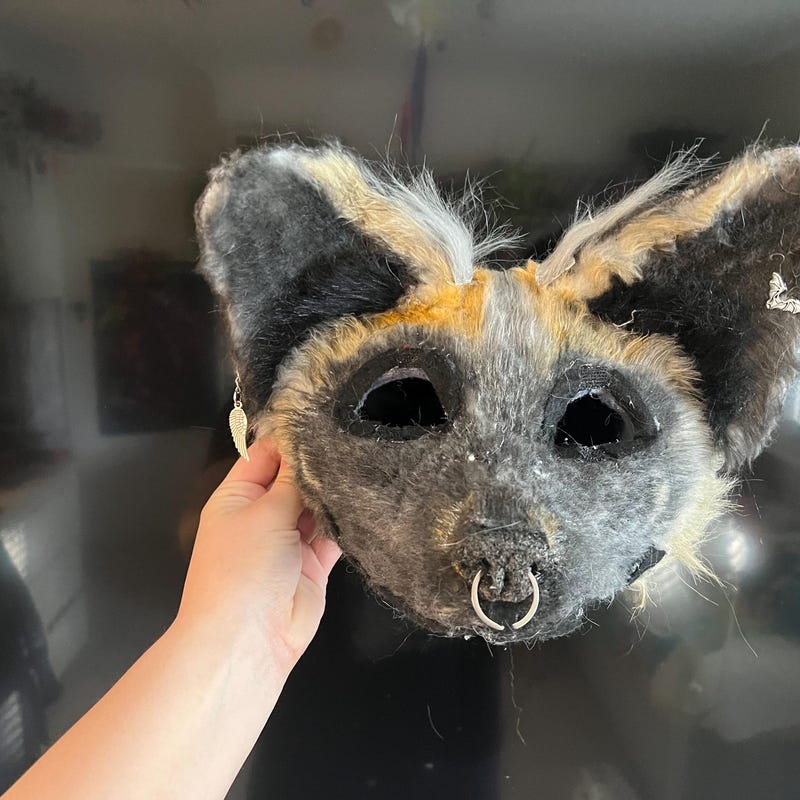 Cross Fox Therian Masks - Etsy UK
