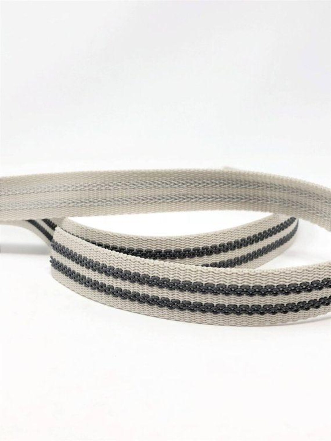 The 1 Inch Wide Polypropylene Grip Webbing One Yard Piece Light Grey ...