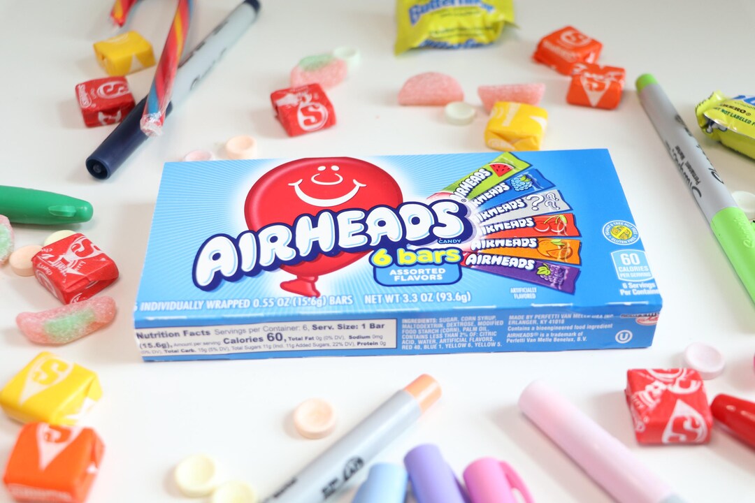 Airheads Candy Book Unique Candy Box Gifts for Birthdays, Holidays, and ...