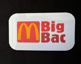 Big Back Sticker - Etsy