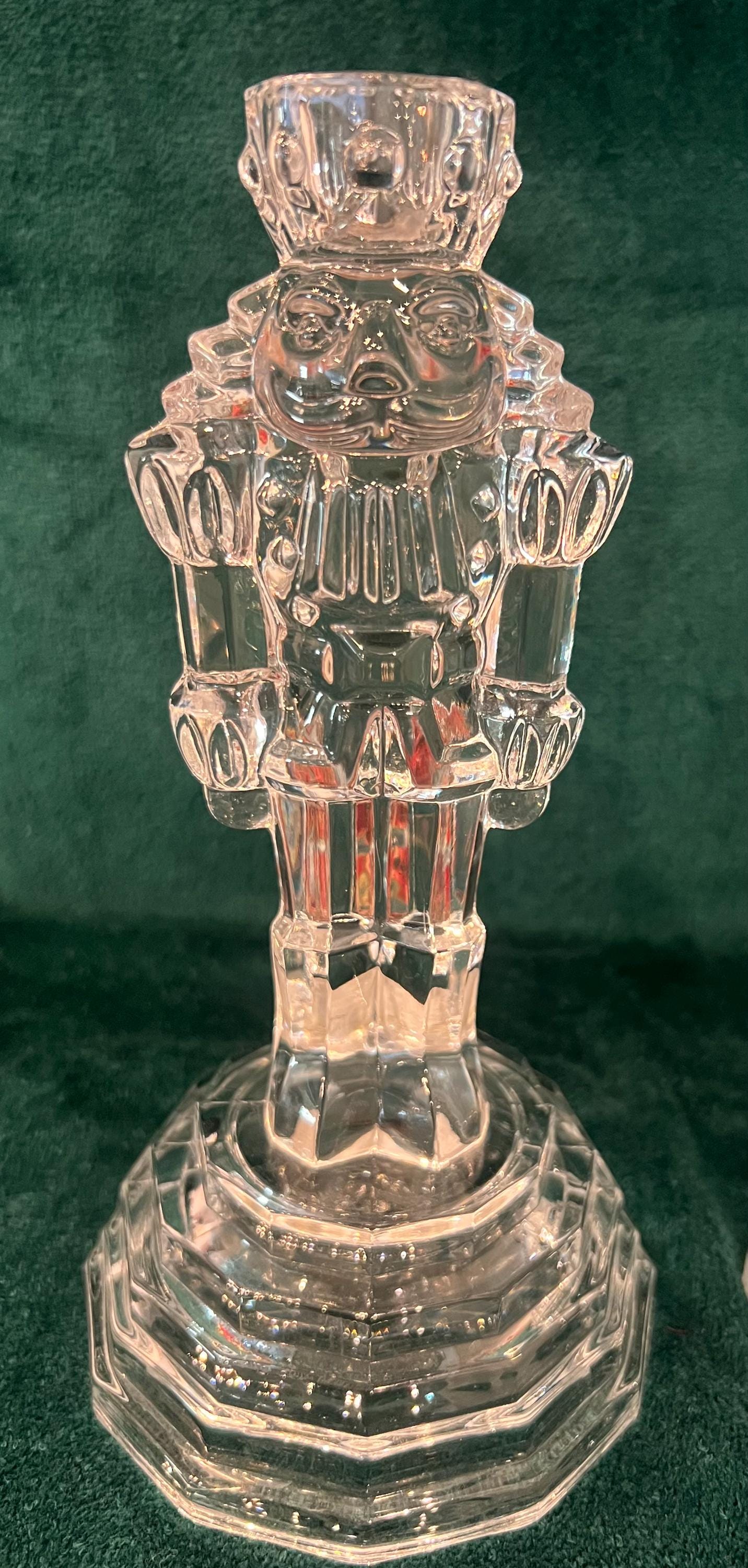 Crystal Nutcracker Candlesticks Taper Holders - Etsy