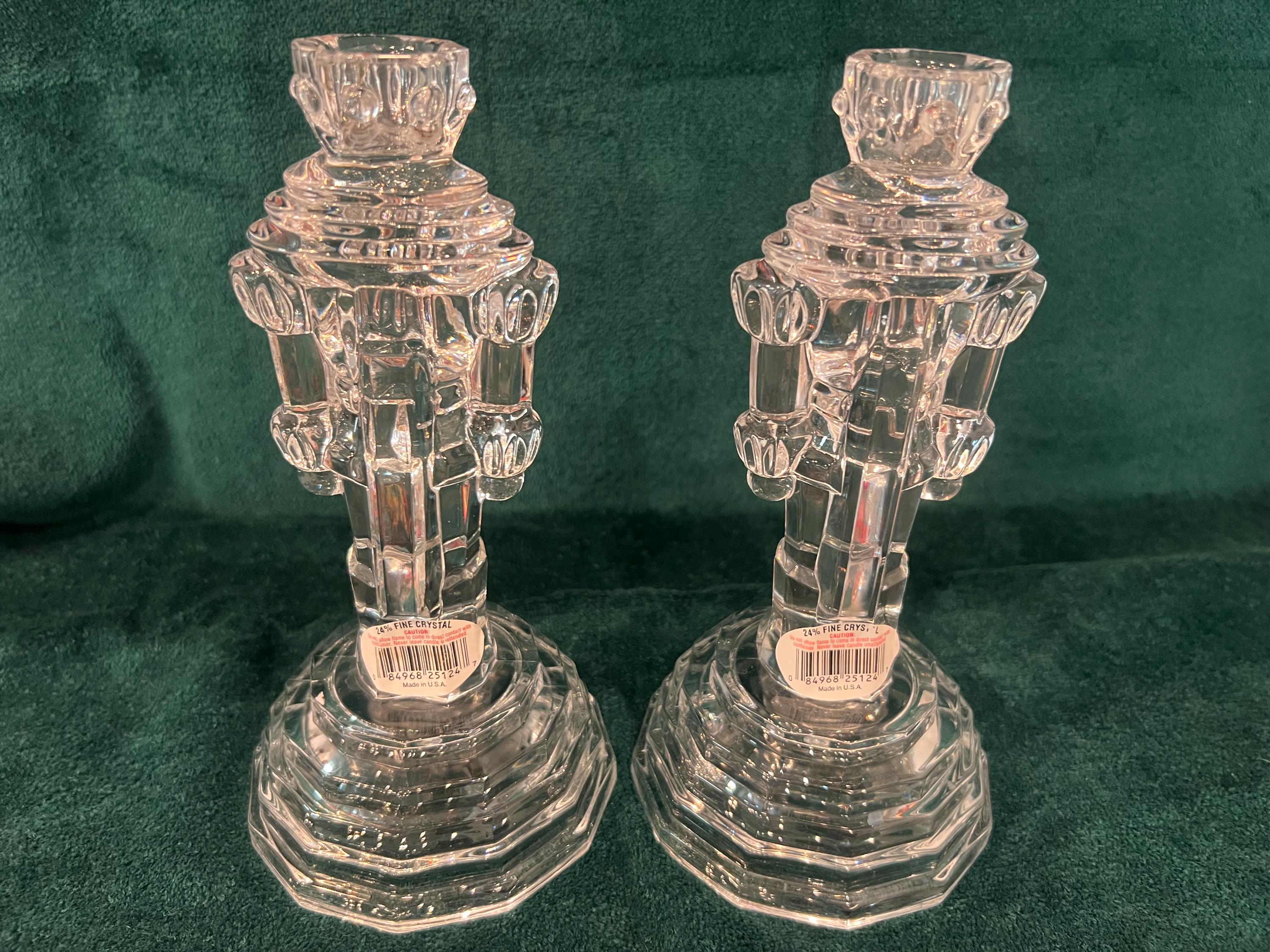 Crystal Nutcracker Candlesticks Taper Holders - Etsy