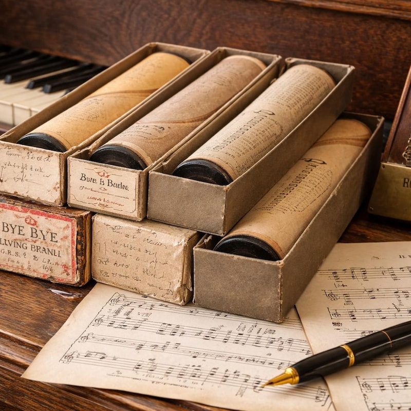 Player Piano Rolls - Etsy