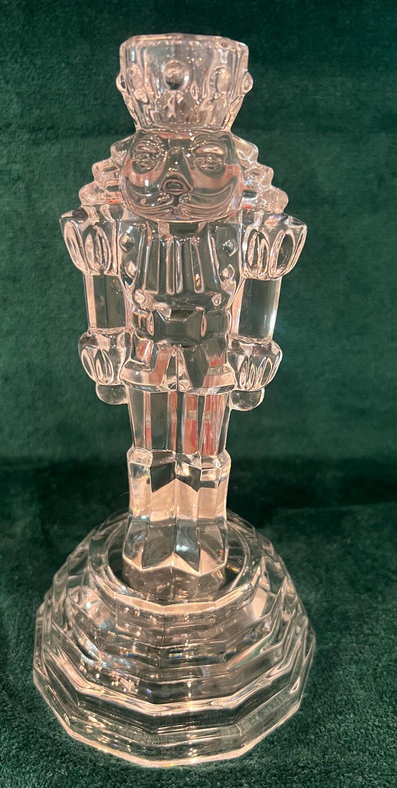 Crystal Nutcracker Candlesticks Taper Holders - Etsy