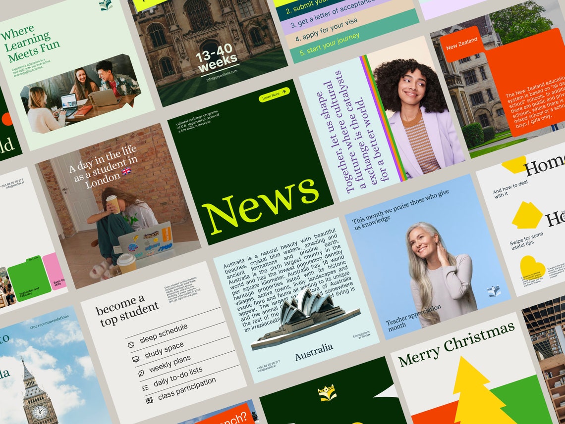 Academic Essentials Canva Template Pack Pt. 1 - Etsy