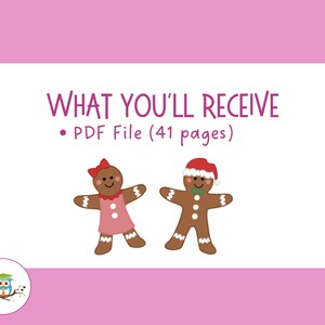Gingerbread Preschool Unit | Toddler Winter Lesson Plans | Christmas ...