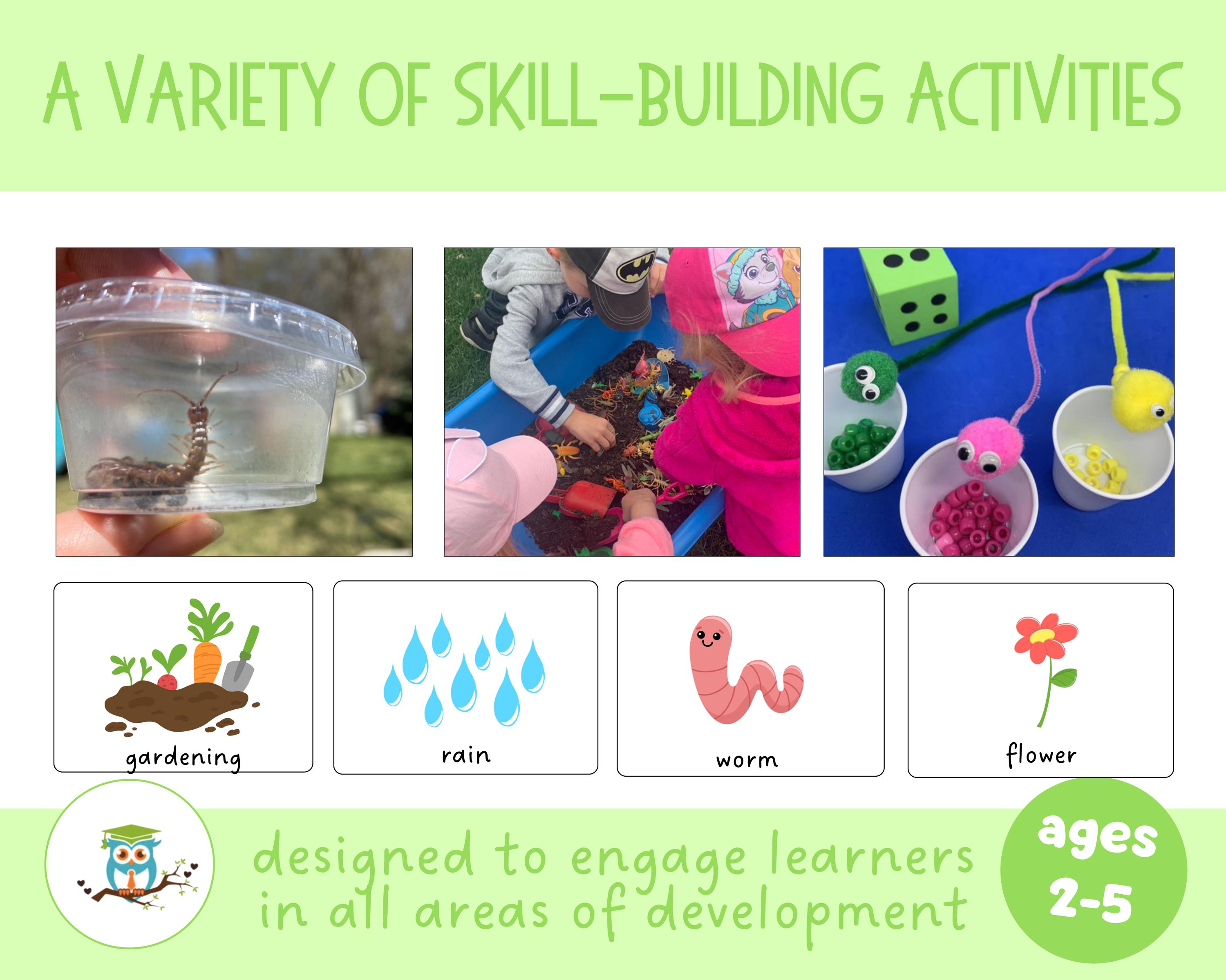 Spring Preschool Lesson Plans | Toddler Activities | Bugs, Sunshine ...