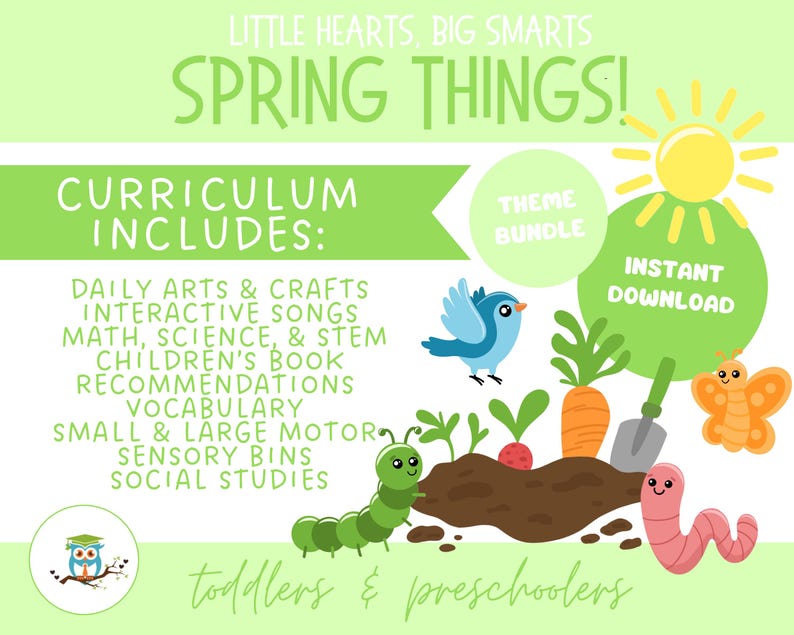 Spring Preschool Lesson Plans | Toddler Activities | Bugs, Sunshine ...