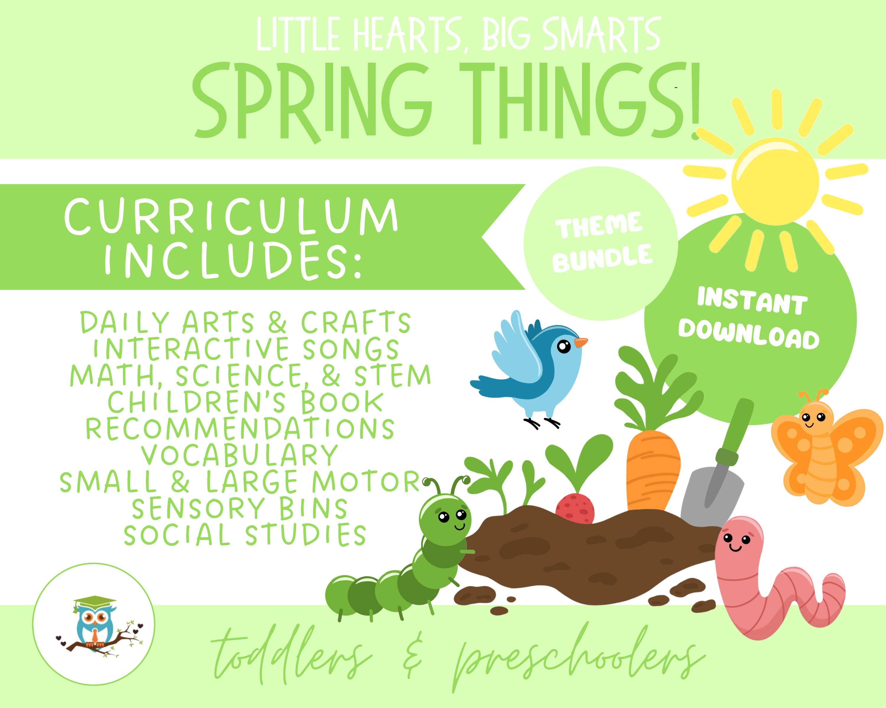 Spring Preschool Lesson Plans | Toddler Activities | Bugs, Sunshine ...