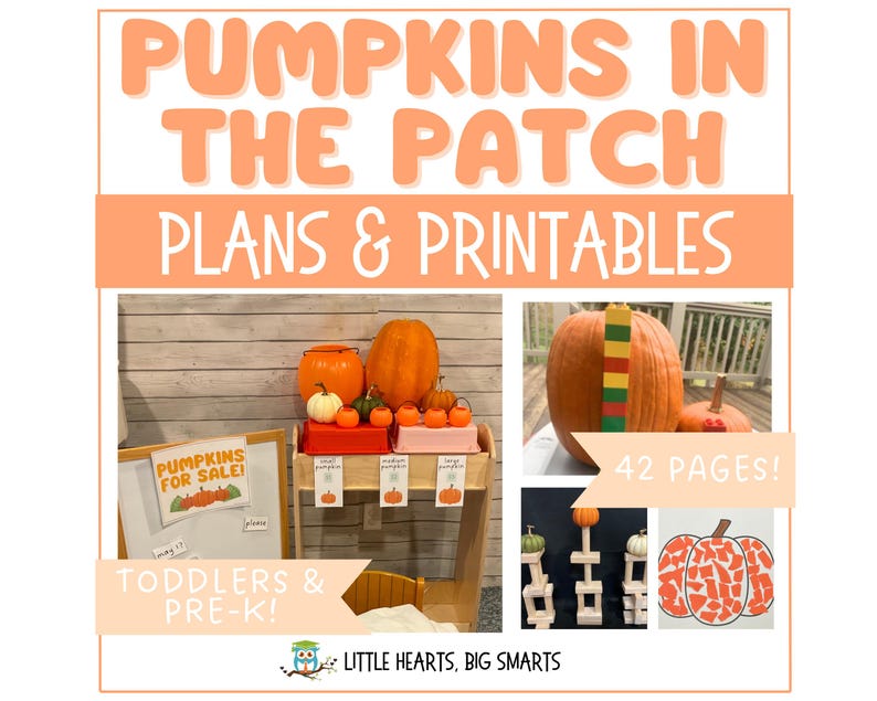 Pumpkin Patch Preschool Curriculum: Fall Learning Activities ...