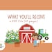 Harvest Time Preschool Curriculum: Fall Learning Activities & Farm ...