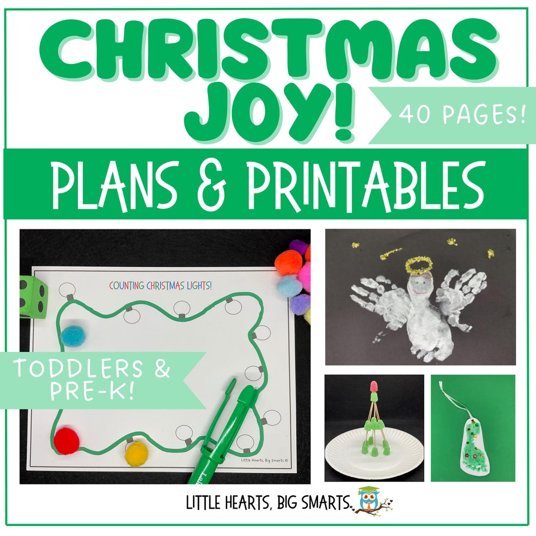 Christmas Preschool Activities Daycare Lesson Plans Festive Homeschool ...