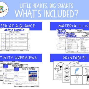 Arctic Animals Pre-k Activities Toddler Daycare Lesson Plans Polar Bear ...