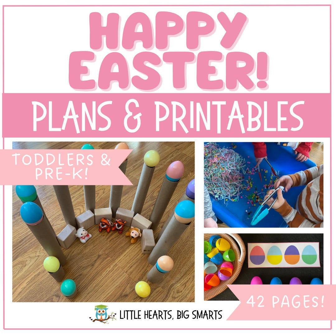 Easter Pre-k Activity Daycare Lesson Plans Bunny Homeschool and ...