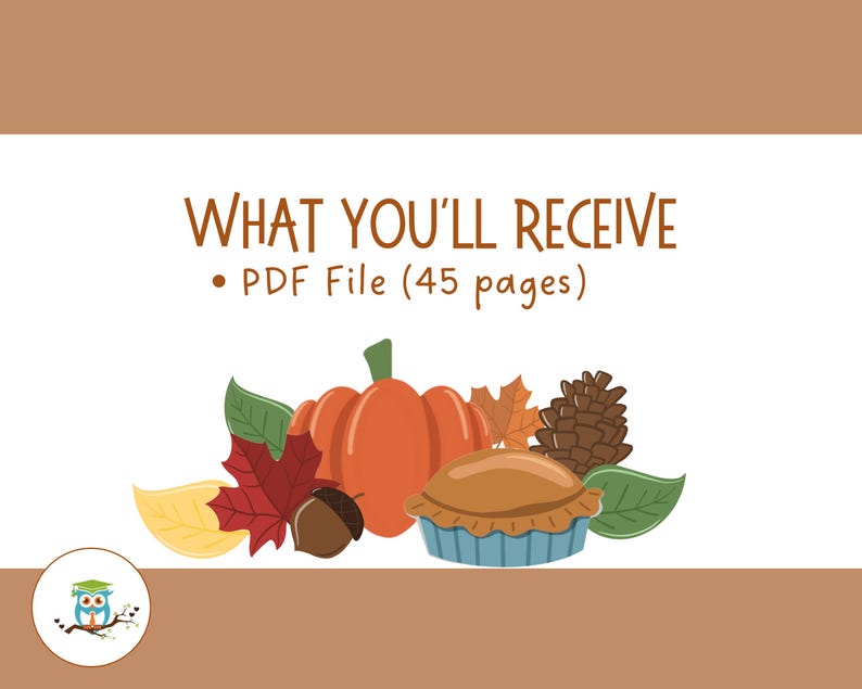 Thanksgiving Preschool Curriculum: Turkey Theme Activities (printable ...