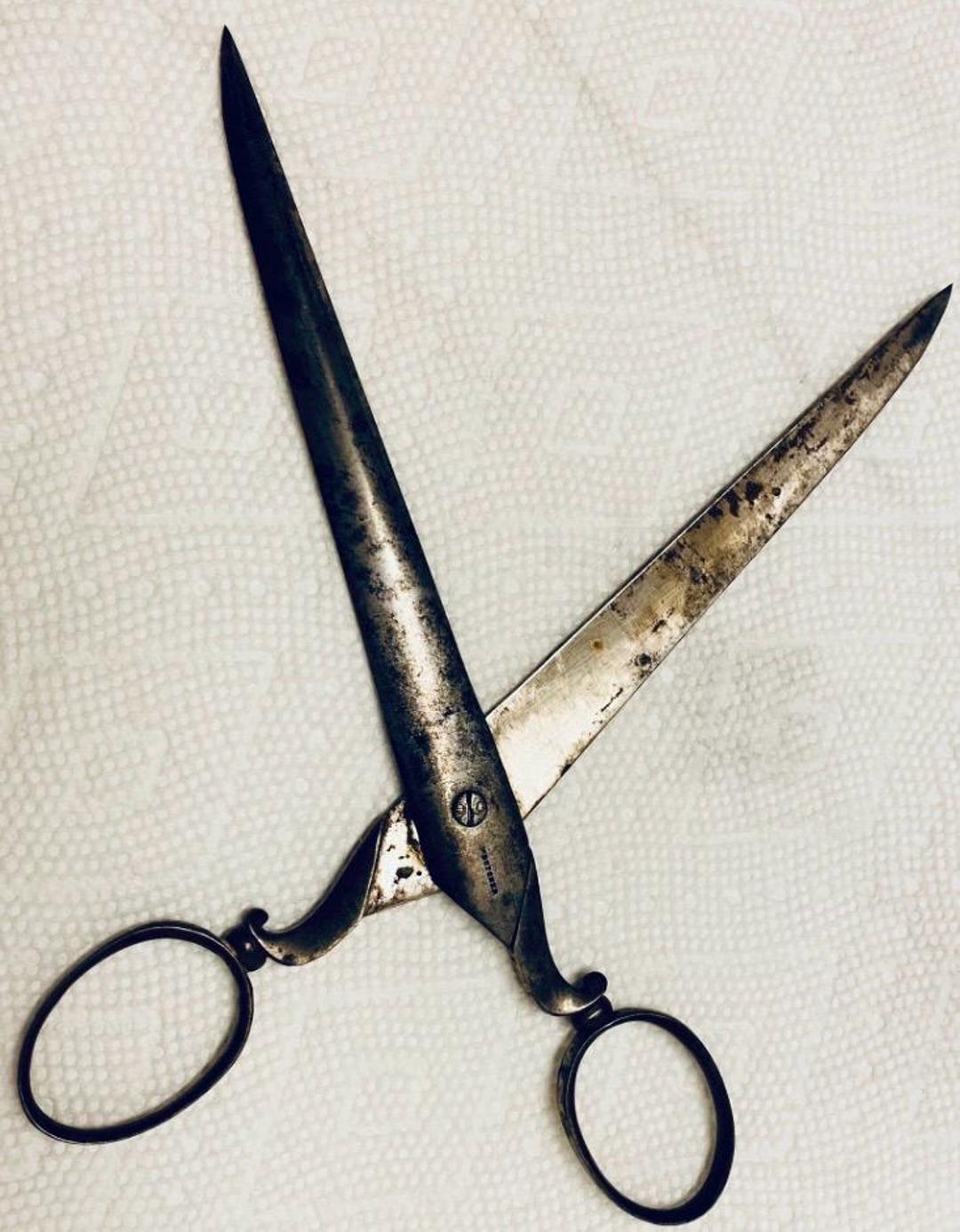 Vintage Antique W Butcher Steel Scissors 8 Inches Rare HTF 1800s - Etsy