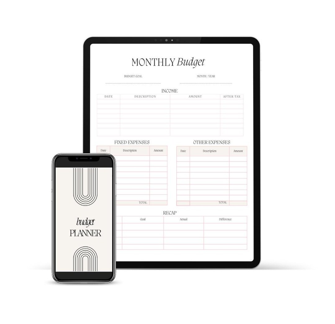 The Best Budget Planner - Etsy