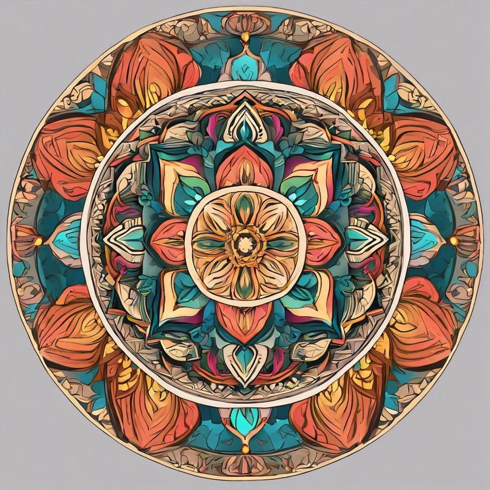 Mandala Mindfulness Coloring Book for Relaxation | Printable Adult ...