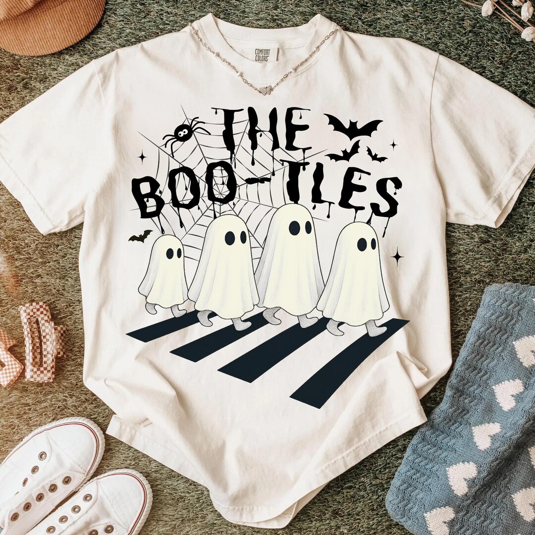 The Boo-tles Parody Halloween PNG, Abbey Road Sublimation, Halloween ...