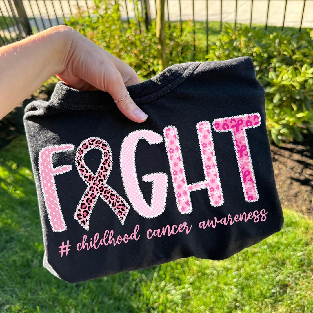 Fight Childhood Cancer Png, Preppy Breast Cancer PNG, Lace Breast ...