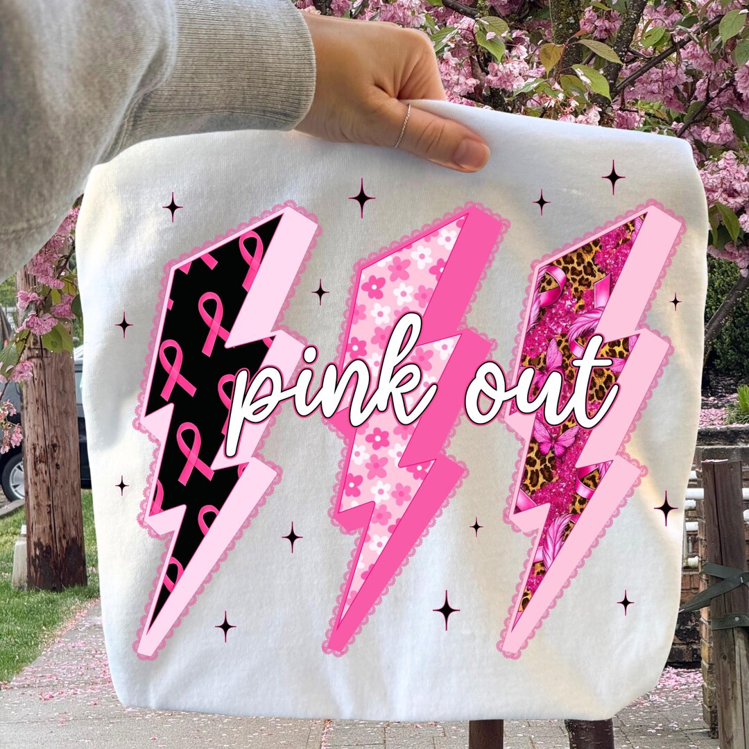 Pink Out Png, Breast Cancer Awareness Png, Pink Ribbon Breast Cancer ...