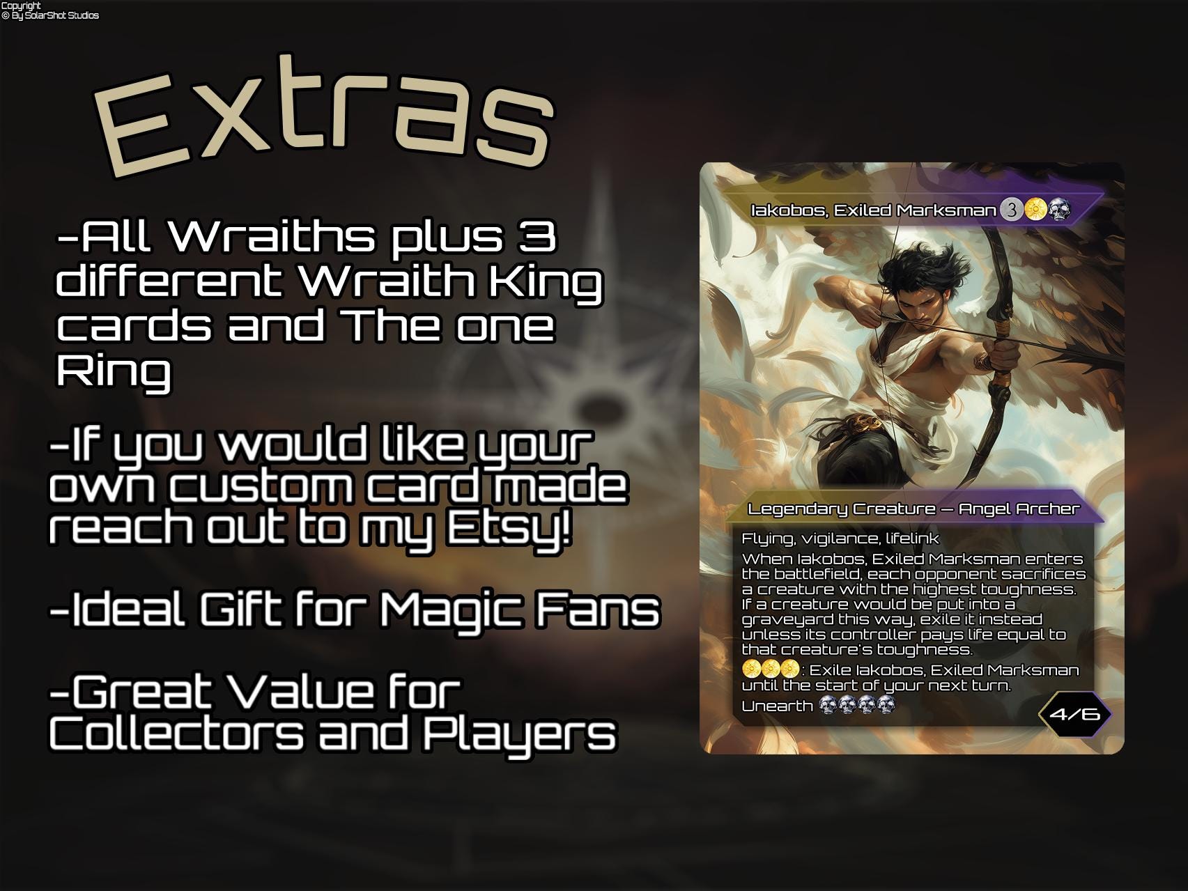 Wraith's MTG Proxy Collection, Custom Rainbow Art Proxies for Cedh and EDH - Etsy