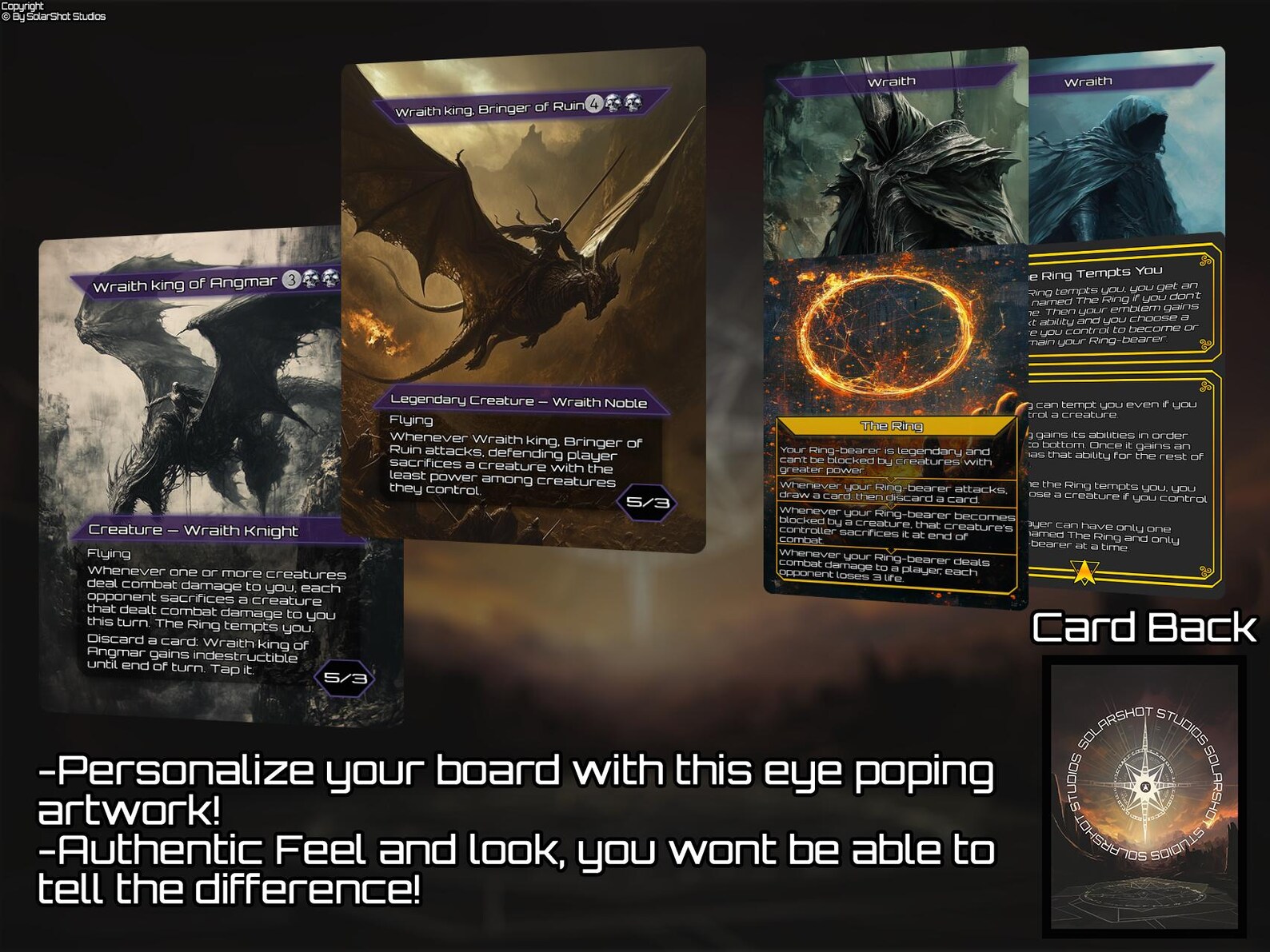 Wraith's MTG Proxy Collection, Custom Rainbow Art Proxies for Cedh and EDH - Etsy