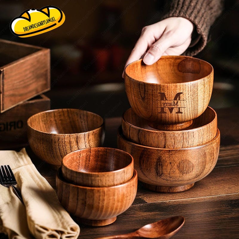 Handmade Wooden Bowls - Etsy
