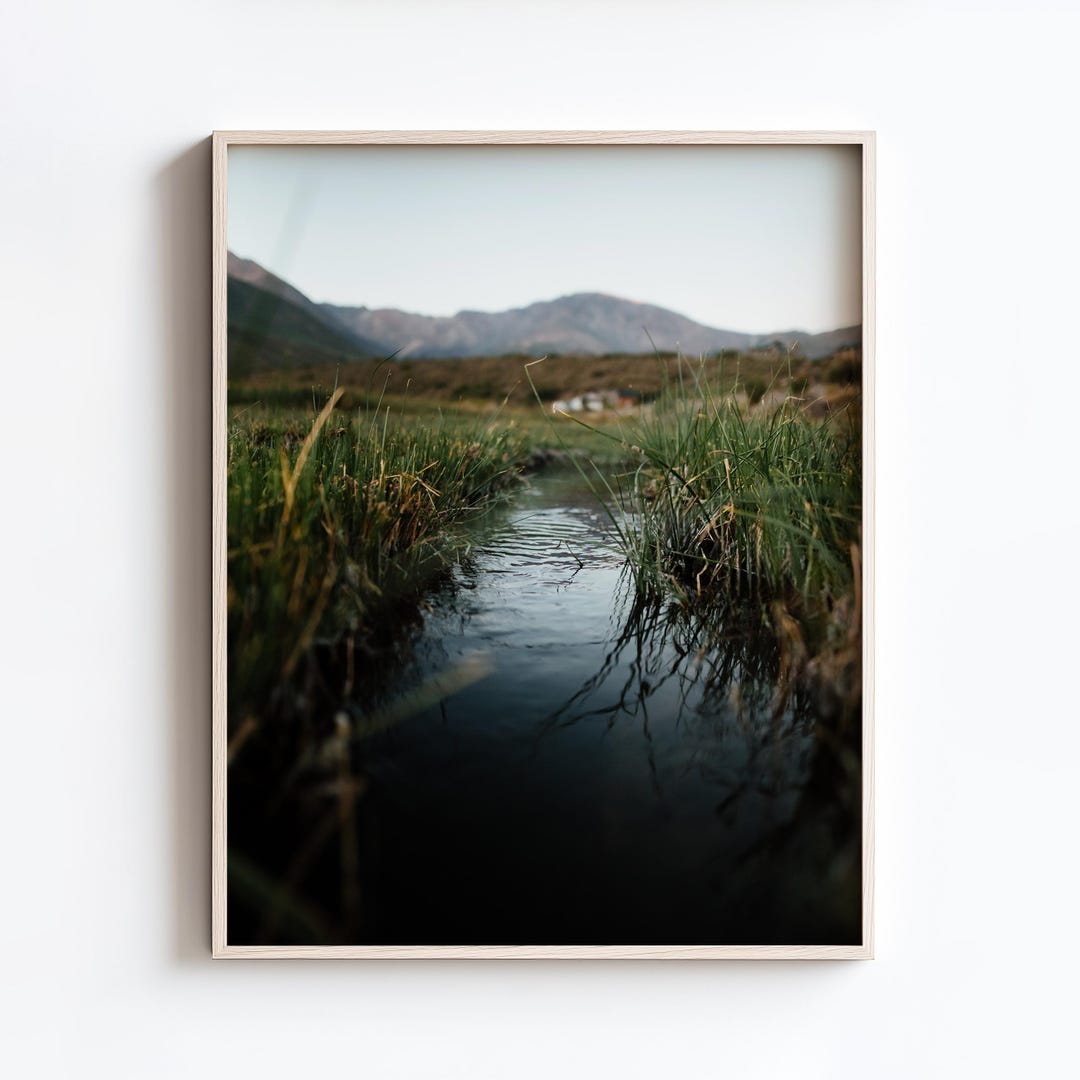 Printable Photography of a Small Stream, Wall Art, Nature Photography ...