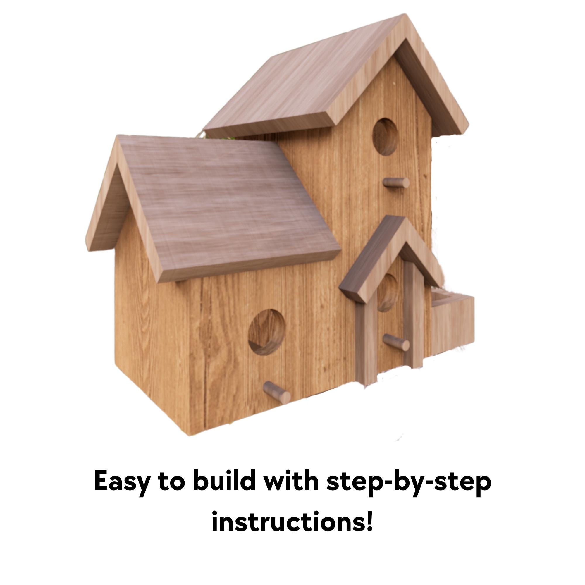 DIY Birdhouse Plans – Build Plans for Wooden Bird Houses and Bird ...