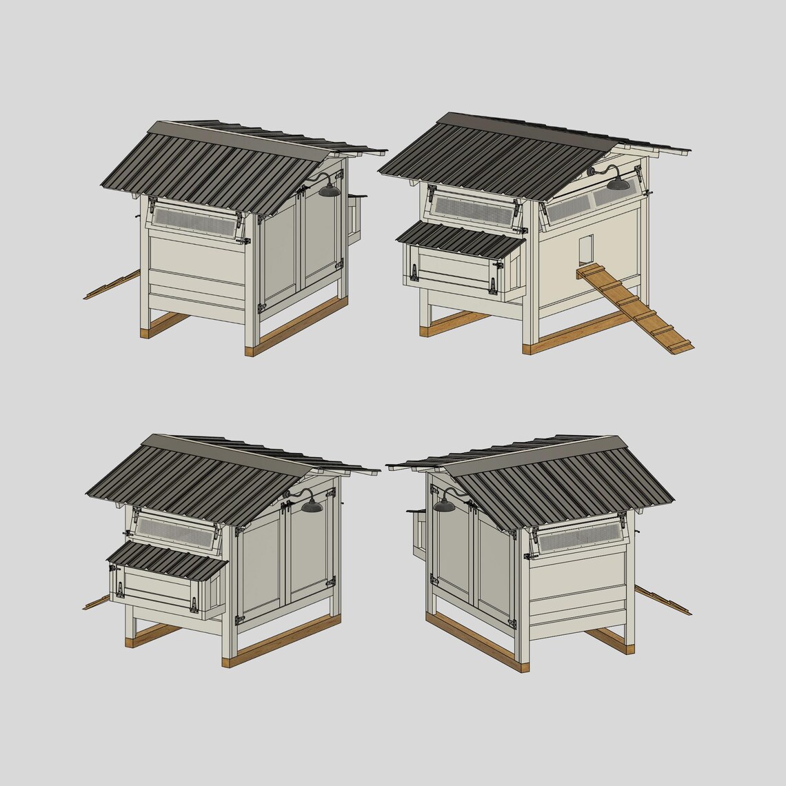 Chicken Coop Plan: Roost & Nesting Boxes (PDF Download) - Etsy