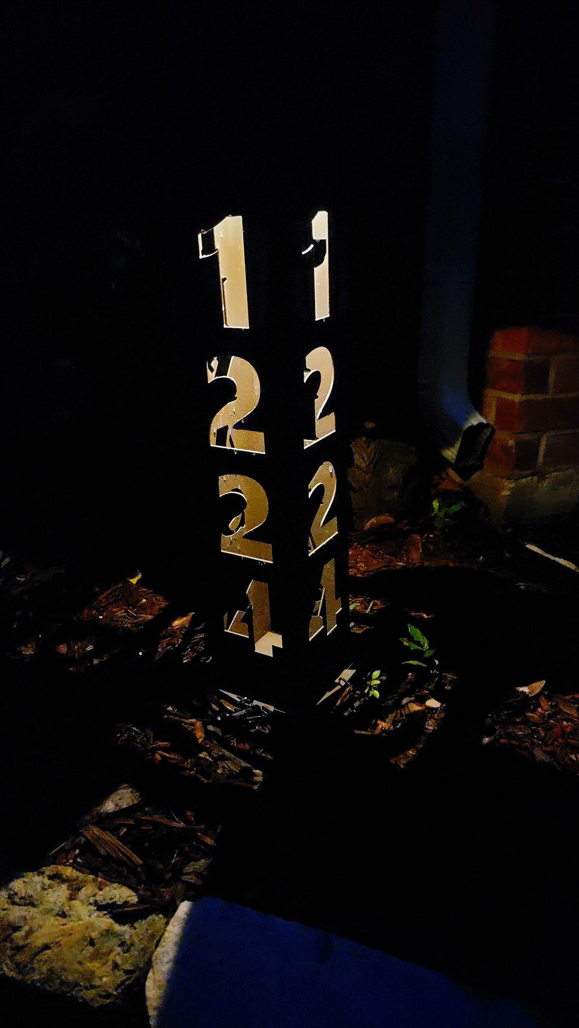 Address Lantern, Luminary, CNC Plasma Cut, Customizable 18", 24" or 30 ...