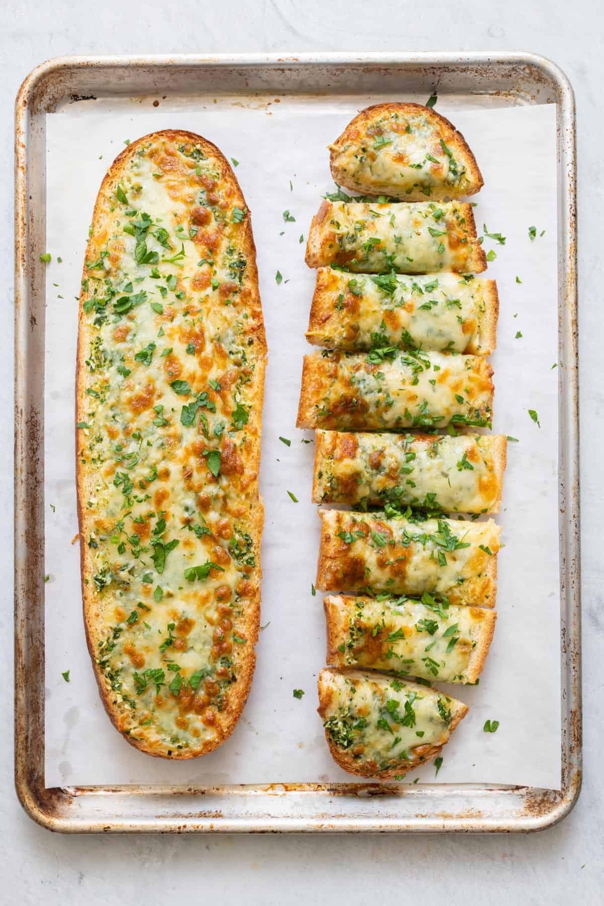 BEST RECIPE for Cheesy Garlic Bread - Crispy, Buttery, and Flavorful ...