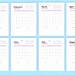 2025 Daily Planner 365 Day Printable Canva Template, Editable Planner ...