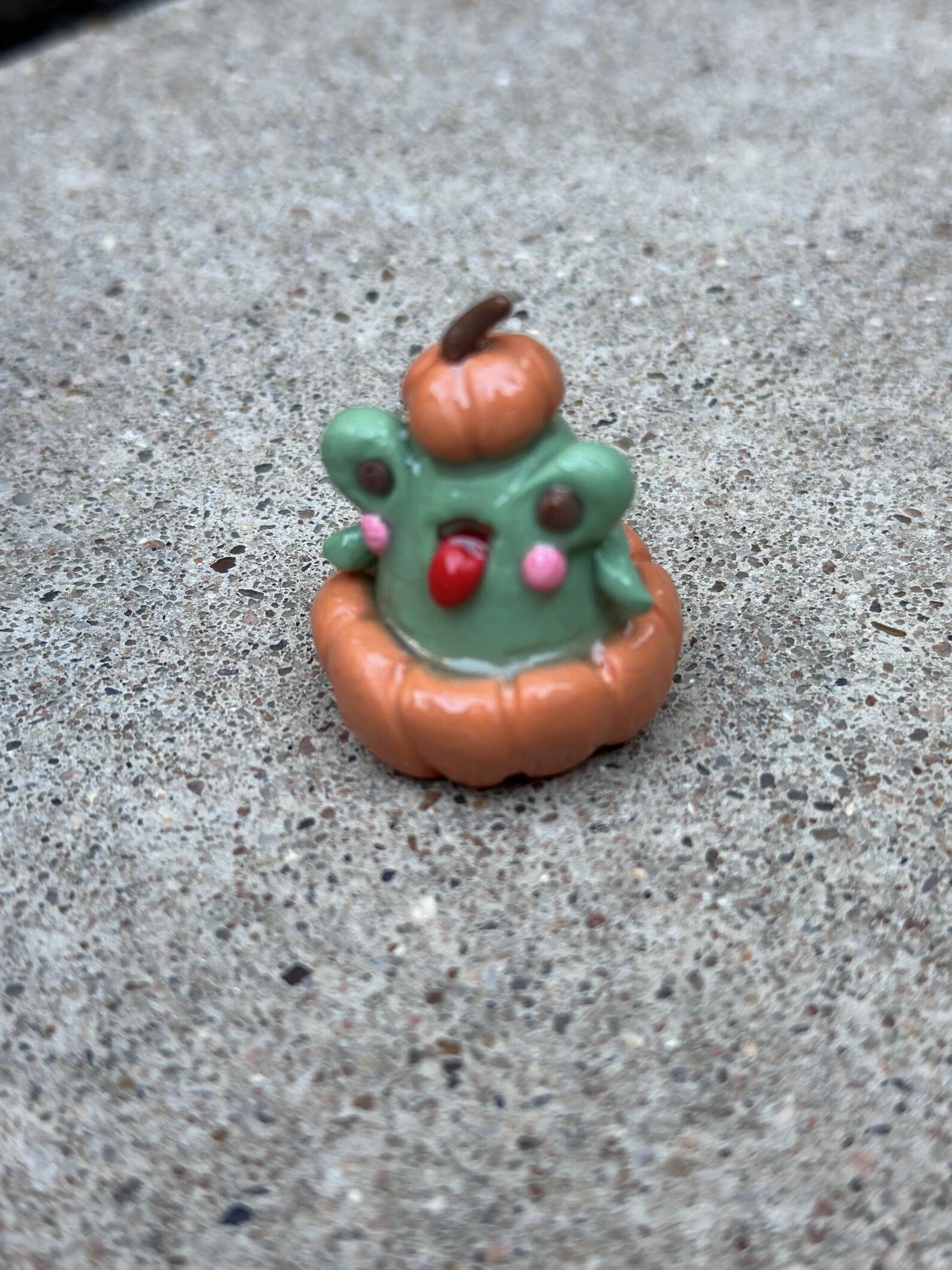 Lil Froggy- Handmade Polymer Clay Creation - Etsy