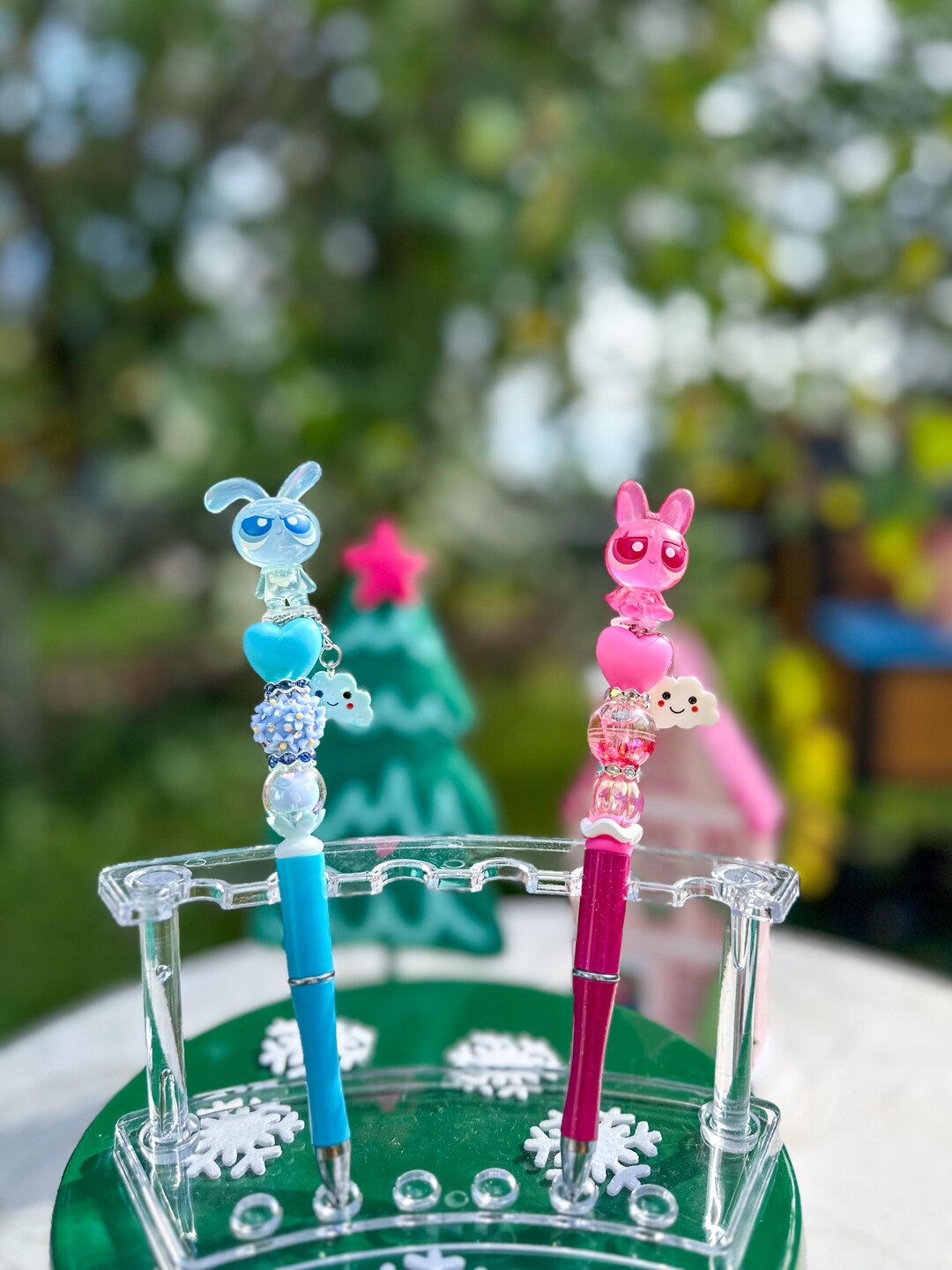 Power Puff Girls Custom Beadable Pens That Make a Perfect Stationary ...