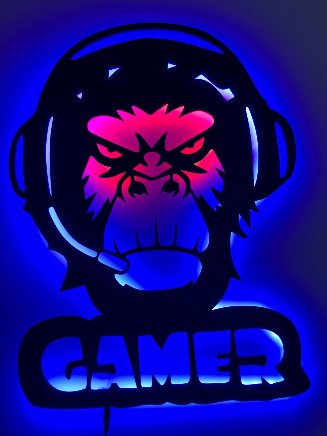 Gamer Led Sign, Gamer Room Decor, Gaming Zone Decor, Gamer Gift Idea ...