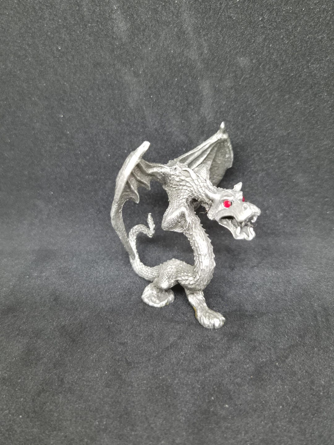White Dragon Y Cold Drake Pewter Vintage Collectible (rawcliffe-ral ...