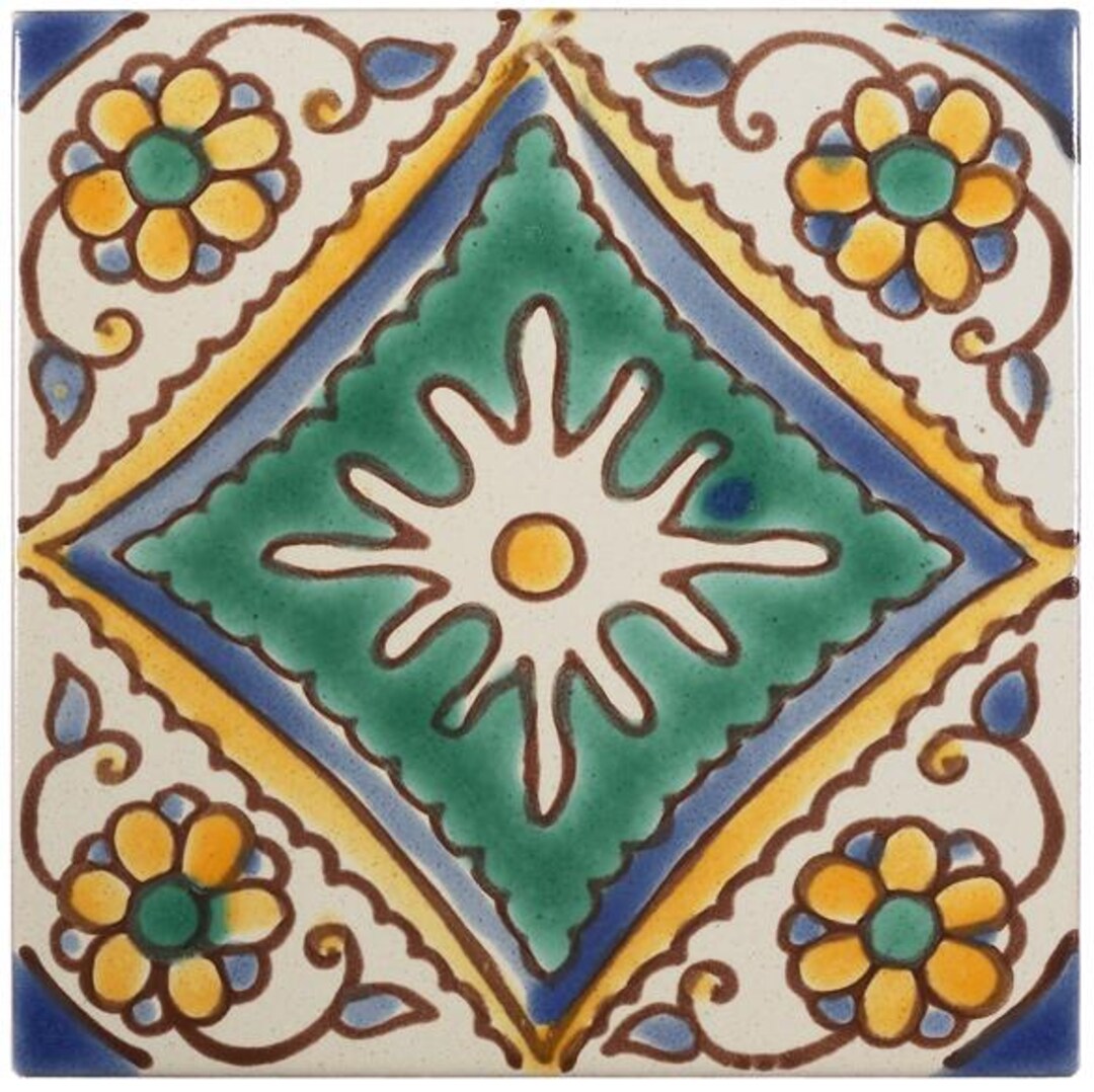 Mediterranean Tile, Moroccan Ceramic Tile, Hand Painted Tiles, Kitchen ...