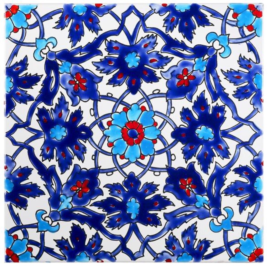 Blue Mediterranean Tiles, Shiraz Tile, Ceramic Tiles, Blue Tiles for ...