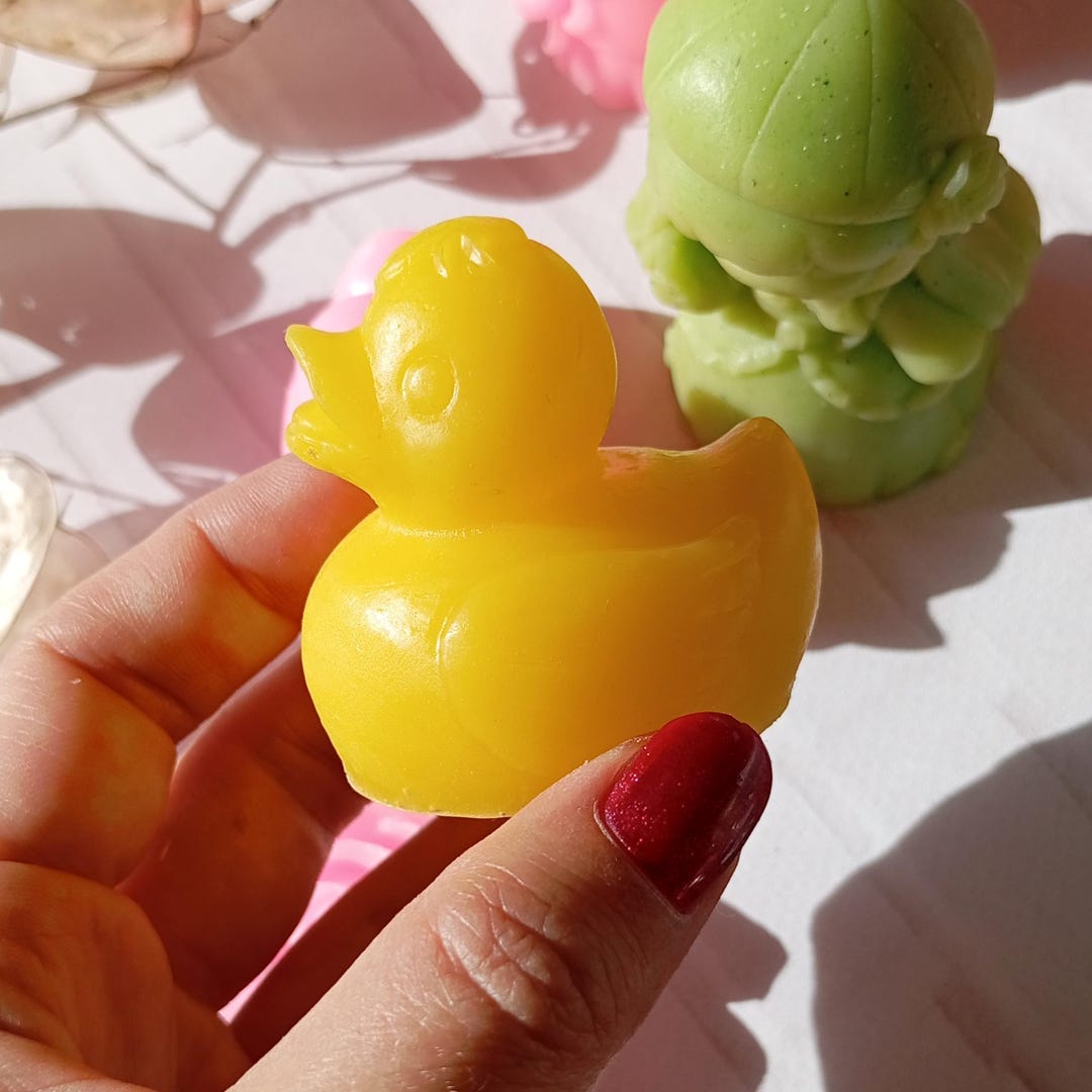Duck Soaps for Baby Shower Party, Cute Decorative Soap Gift for Rubber ...