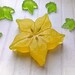 Carambola Soap, Realistic Shaped Exotic Fruit Party Favor, Fake Food ...