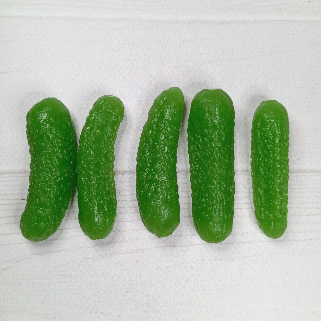 Pickle Soap, Funny Prank Fake Food Shaped Realistic Cucumber Soap Set ...