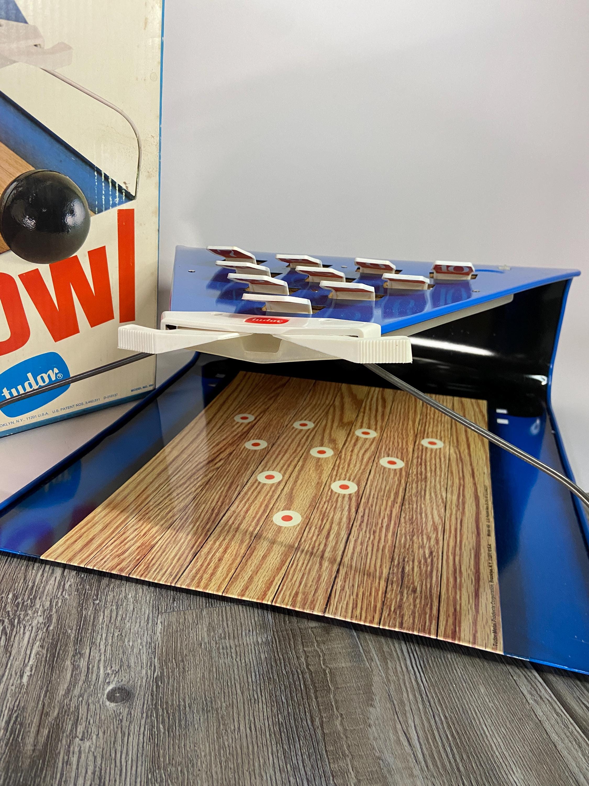 Vintage Retro 1966 Bowling Game - Made by Tudor Metal Bowling Game in ...