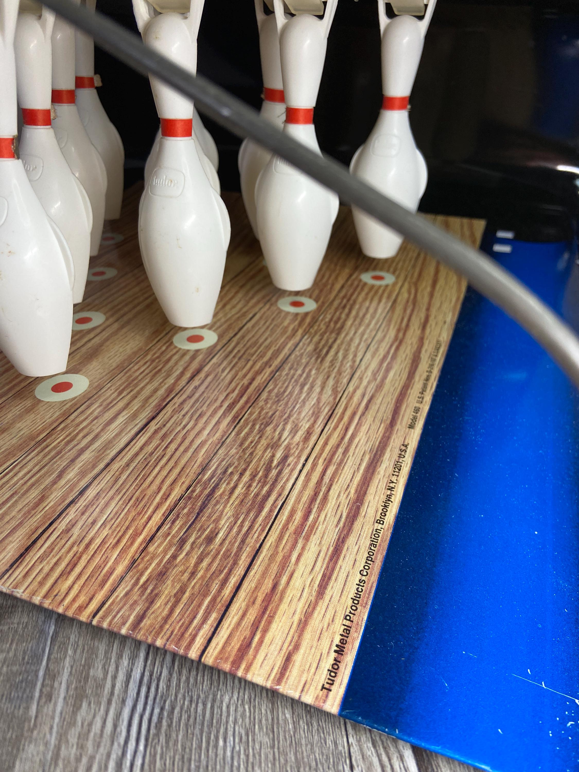 Vintage Retro 1966 Bowling Game - Made by Tudor Metal Bowling Game in ...