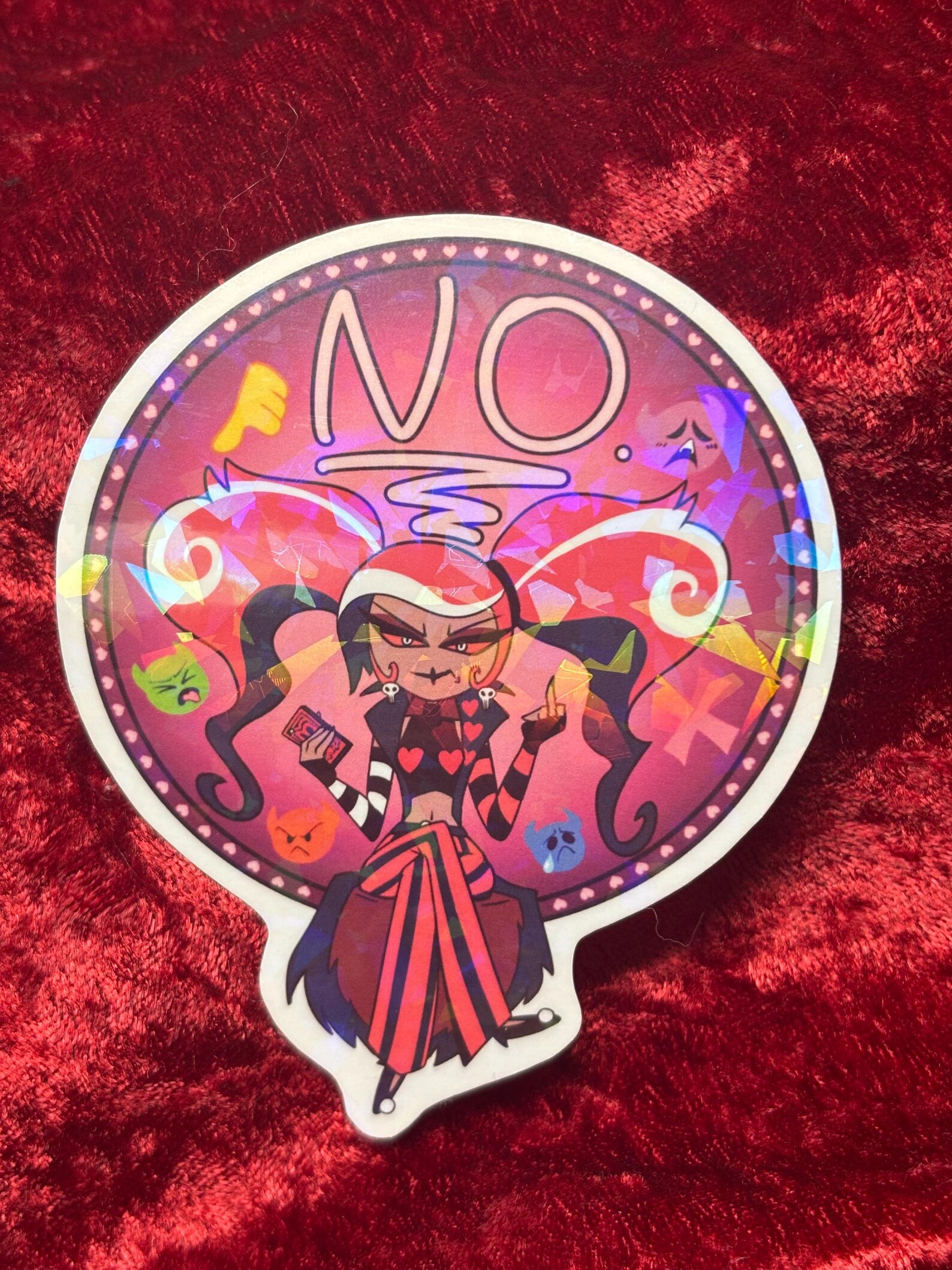 Mpreg Vees Stickers | Hazbin Hotel - Etsy