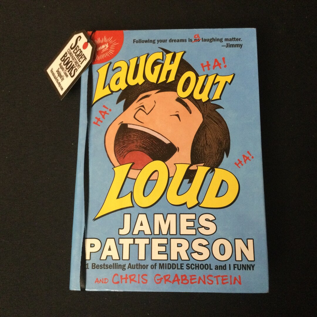 Book Safe Laugh Out Loud James Patterson Secret Hollowed Out Book - Etsy