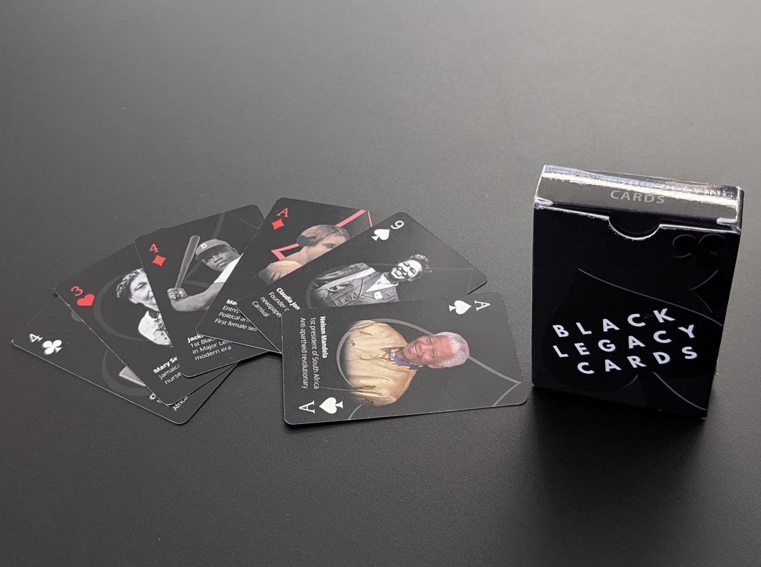 Black History Playing Cards Game Black History Month Card Game Lover ...