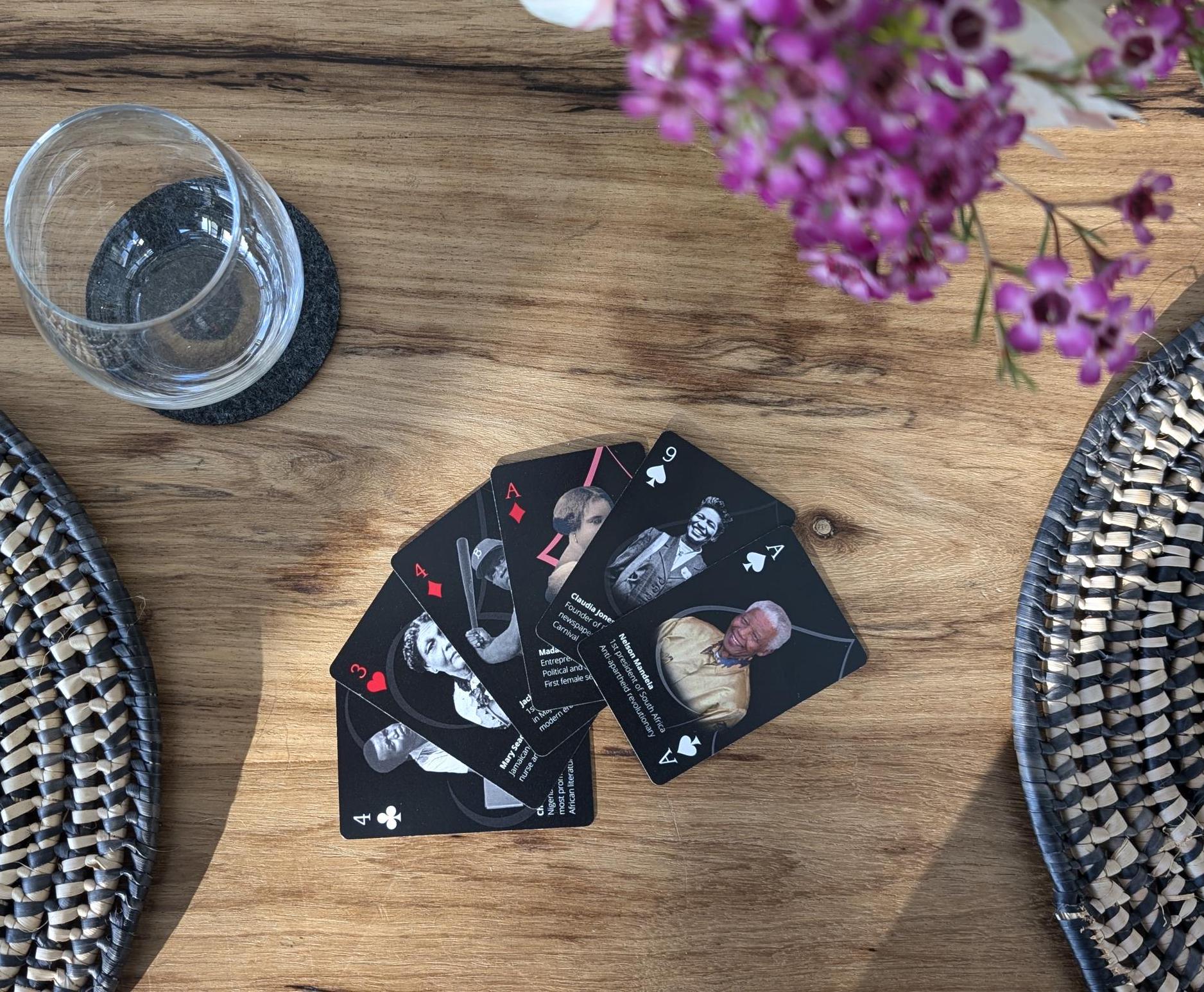 Black History Playing Cards Game Black History Month Card Game Lover ...